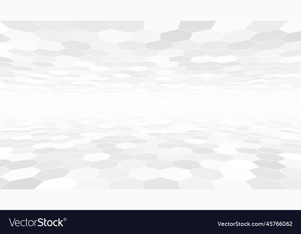 Abstract white background random perspective Vector Image