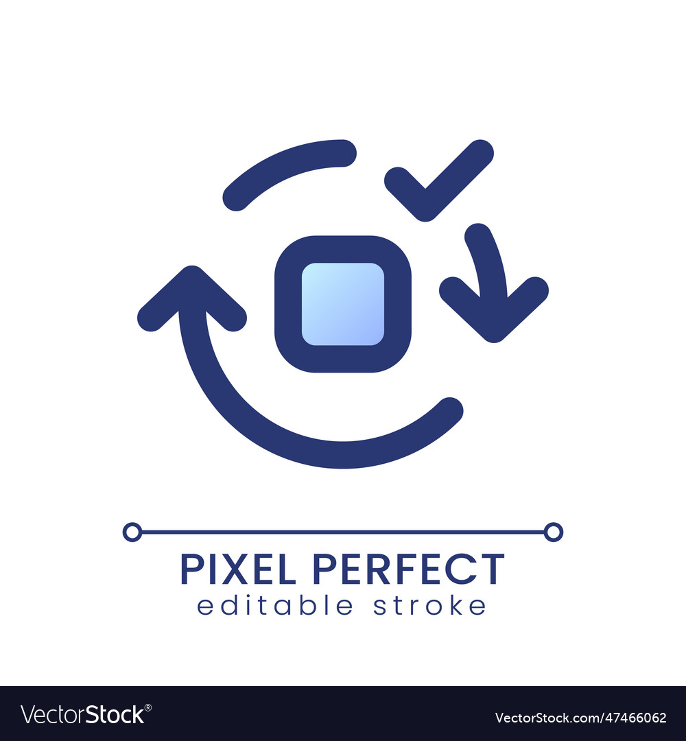 Applying spin motion effect pixel perfect Vector Image Applying spin motion effect pixel perfect Vector Image