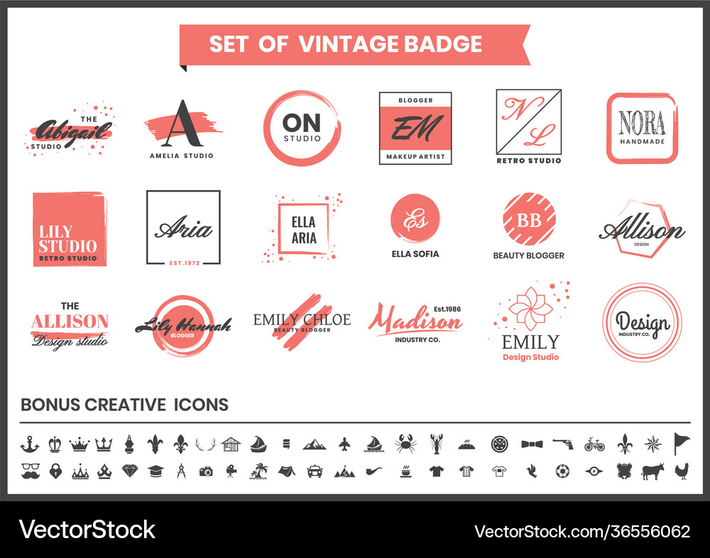 Vintage retro for banner Royalty Free Vector Image