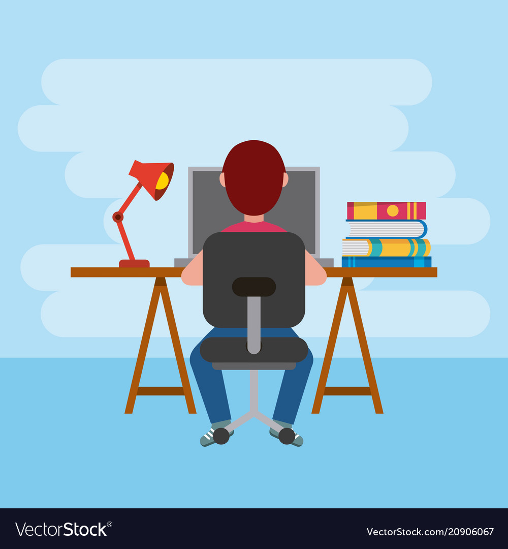 People learning education related Royalty Free Vector Image People learning education related Royalty Free Vector Image