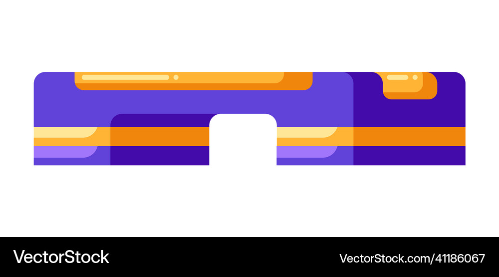 Step platform fitness equipment Royalty Free Vector Image