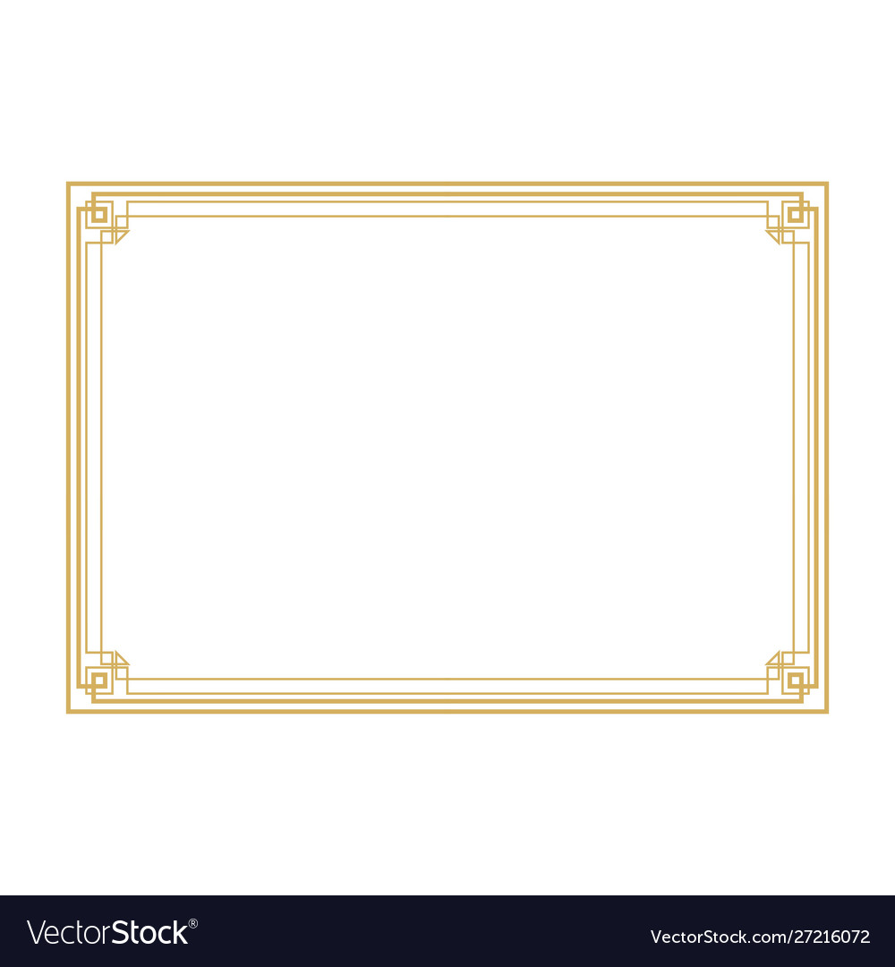 Border design Royalty Free Vector Image - VectorStock