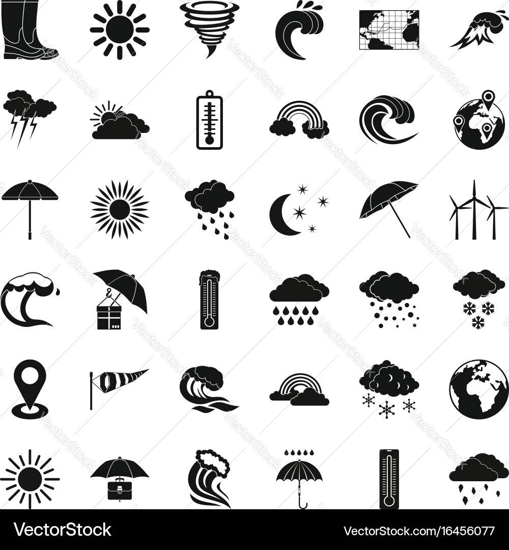 Weather Icon Vector