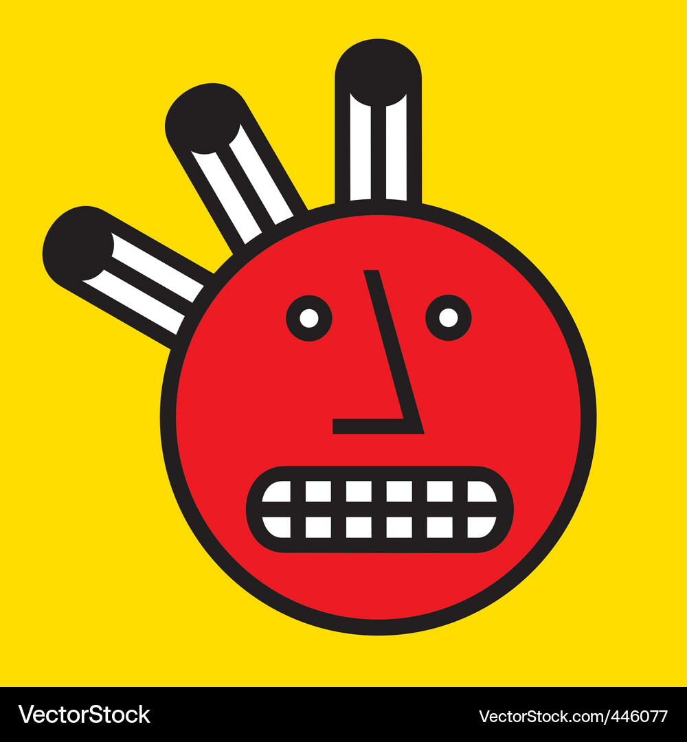 Indian head Royalty Free Vector Image - VectorStock