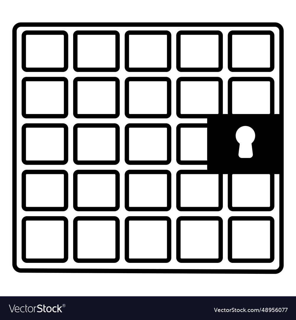 Police elements lockup Royalty Free Vector Image