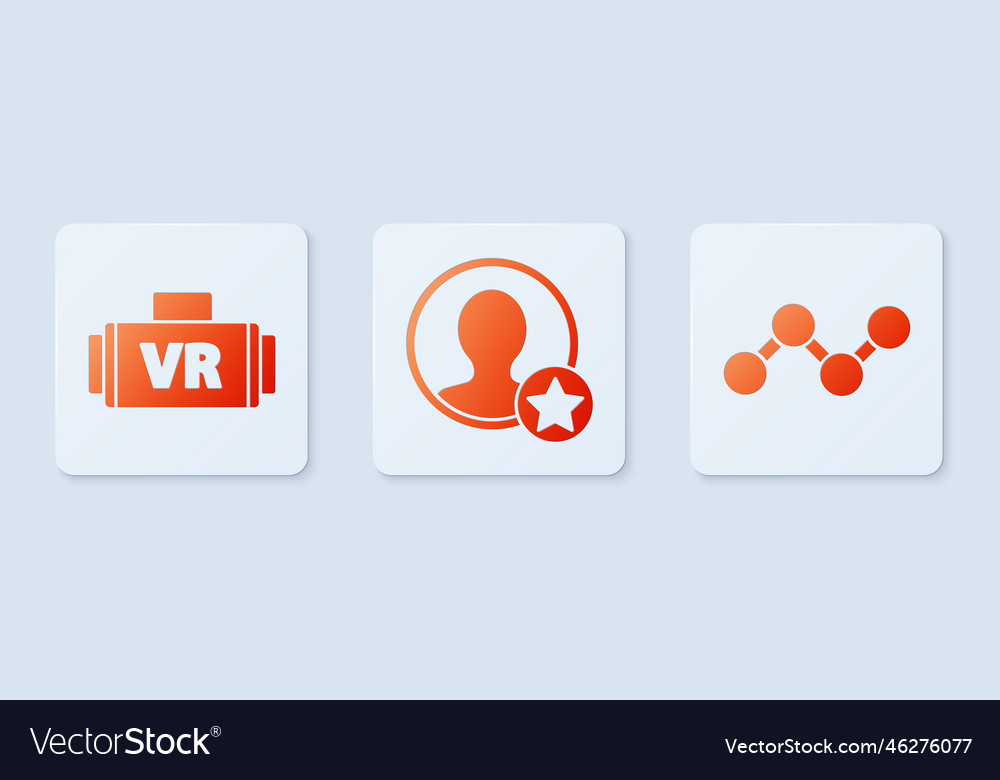 Set premium create account screen virtual reality Vector Image Set premium create account screen virtual reality Vector Image