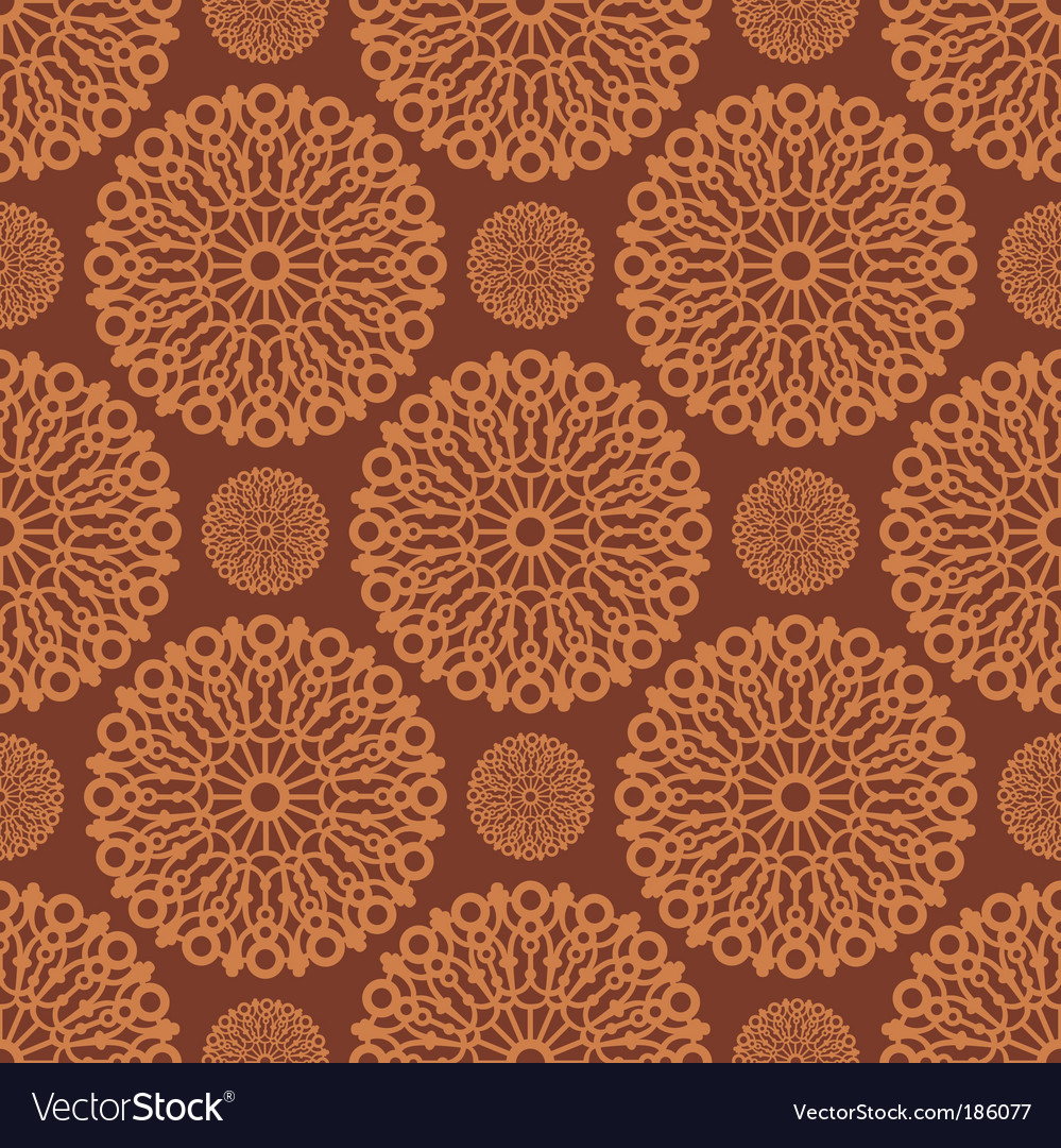 Wallpaper pattern Royalty Free Vector Image - VectorStock
