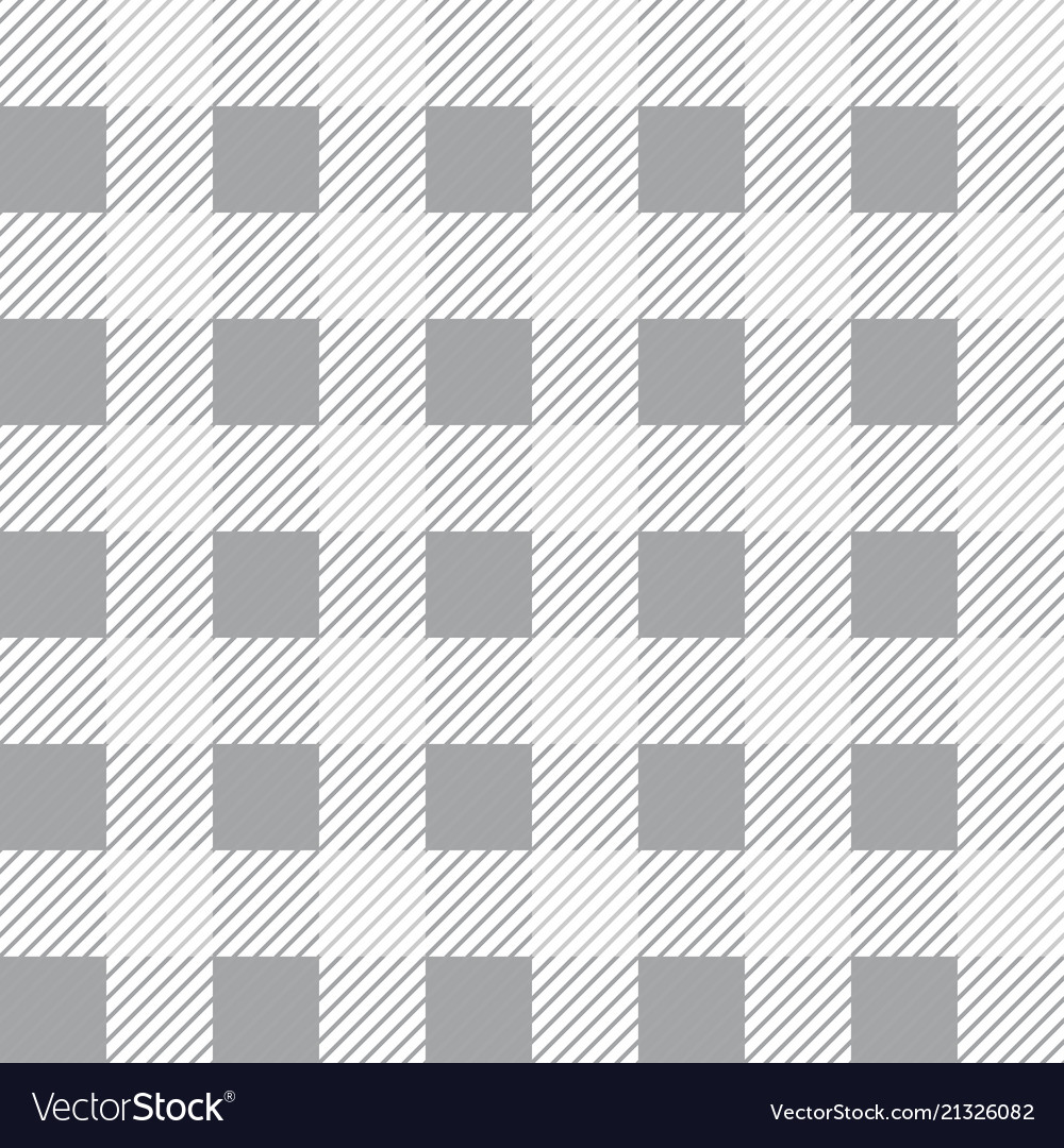 Gingham seamless plaid pattern Royalty Free Vector Image