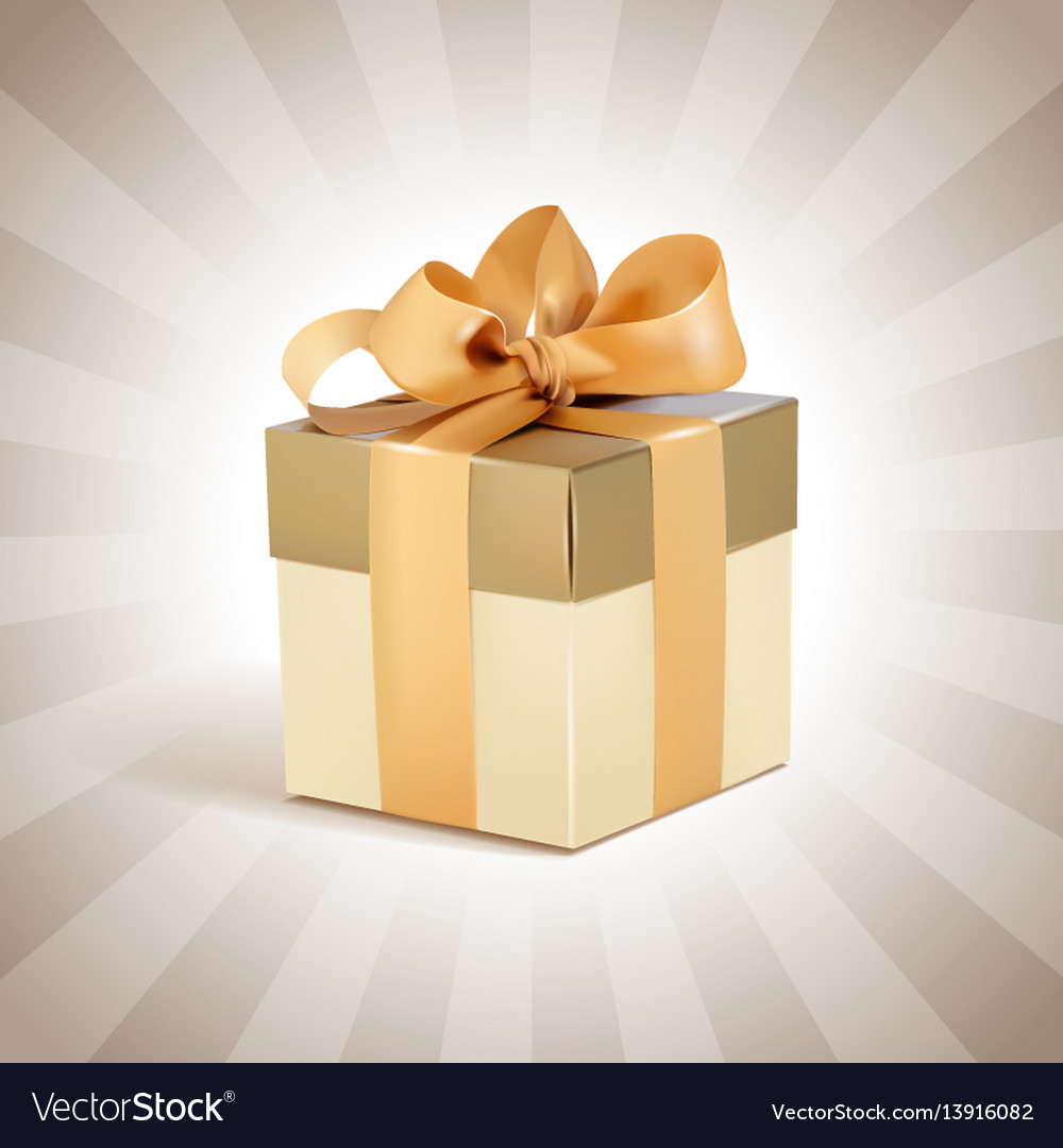 Present box Royalty Free Vector Image - VectorStock