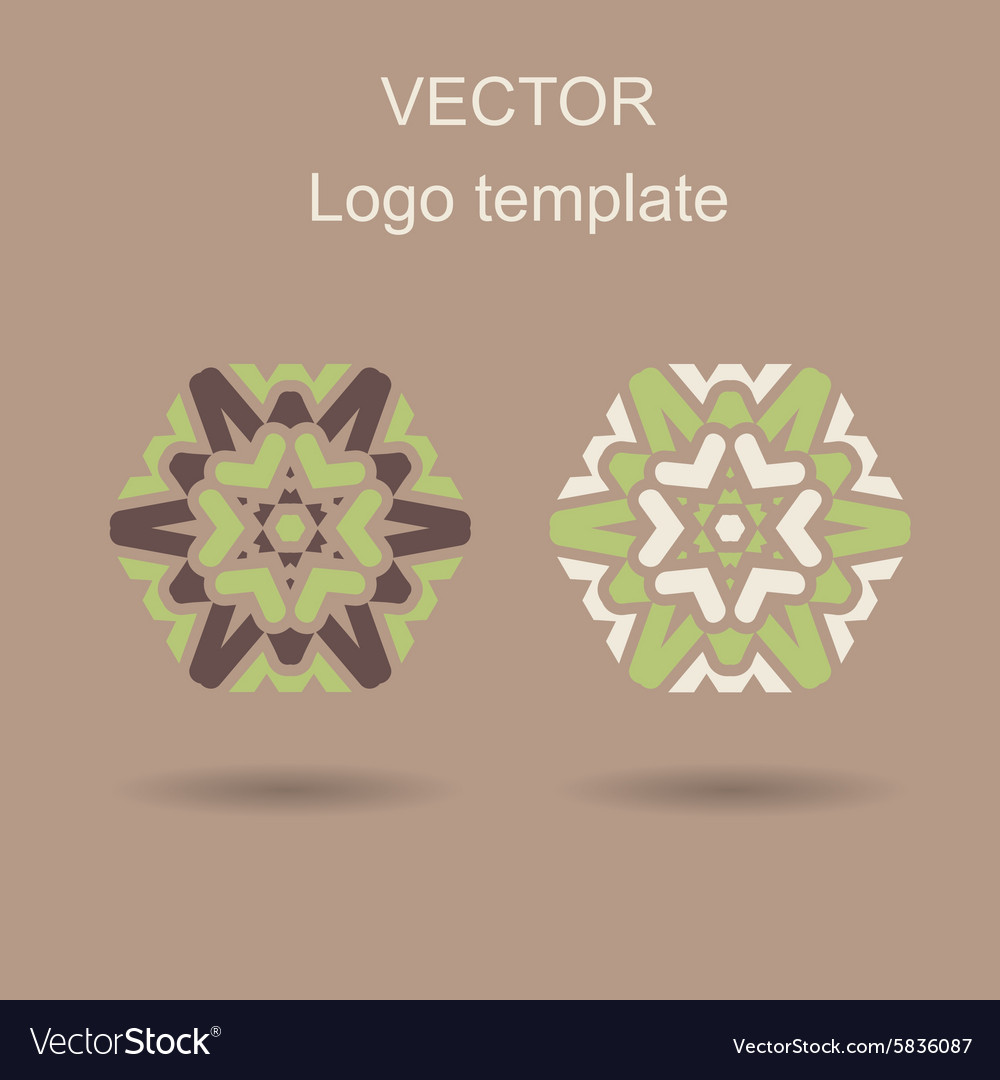 Abstract logo design template Royalty Free Vector Image