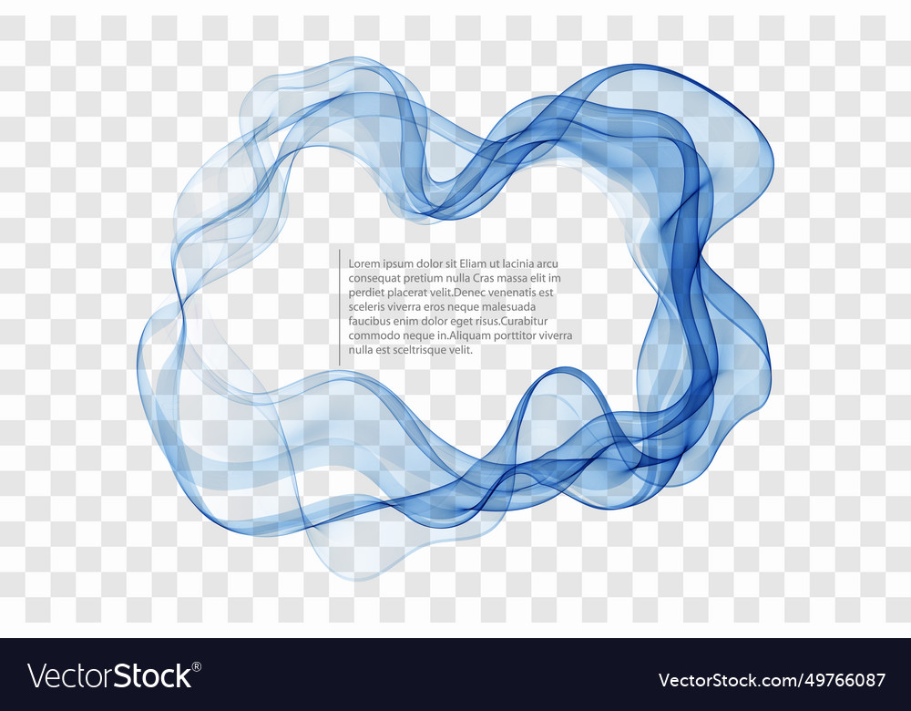 Abstract swirl energy circle blue wave design Vector Image Abstract swirl energy circle blue wave design Vector Image