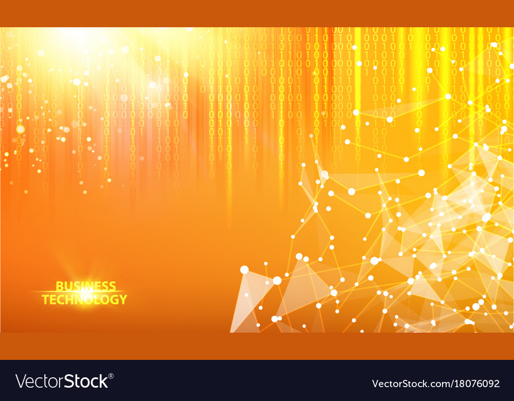 Binary code flow Royalty Free Vector Image - VectorStock