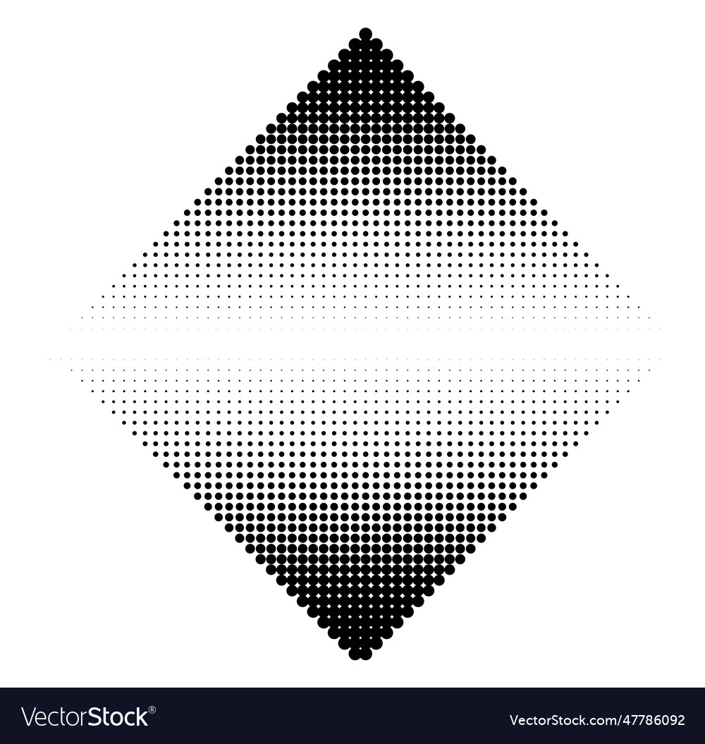 Square halftone gradient retro background Vector Image