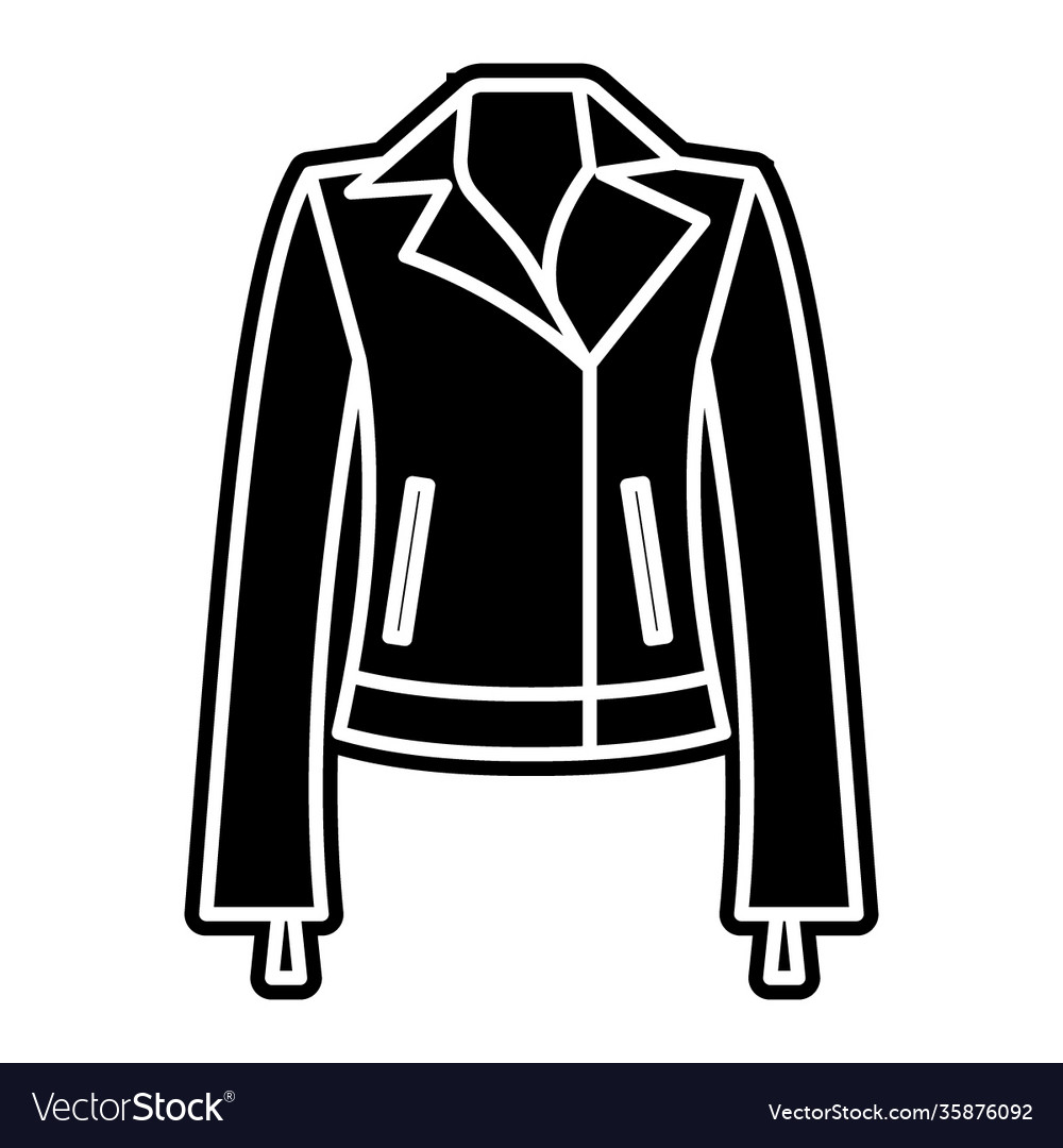 Zipper jacket Royalty Free Vector Image - VectorStock