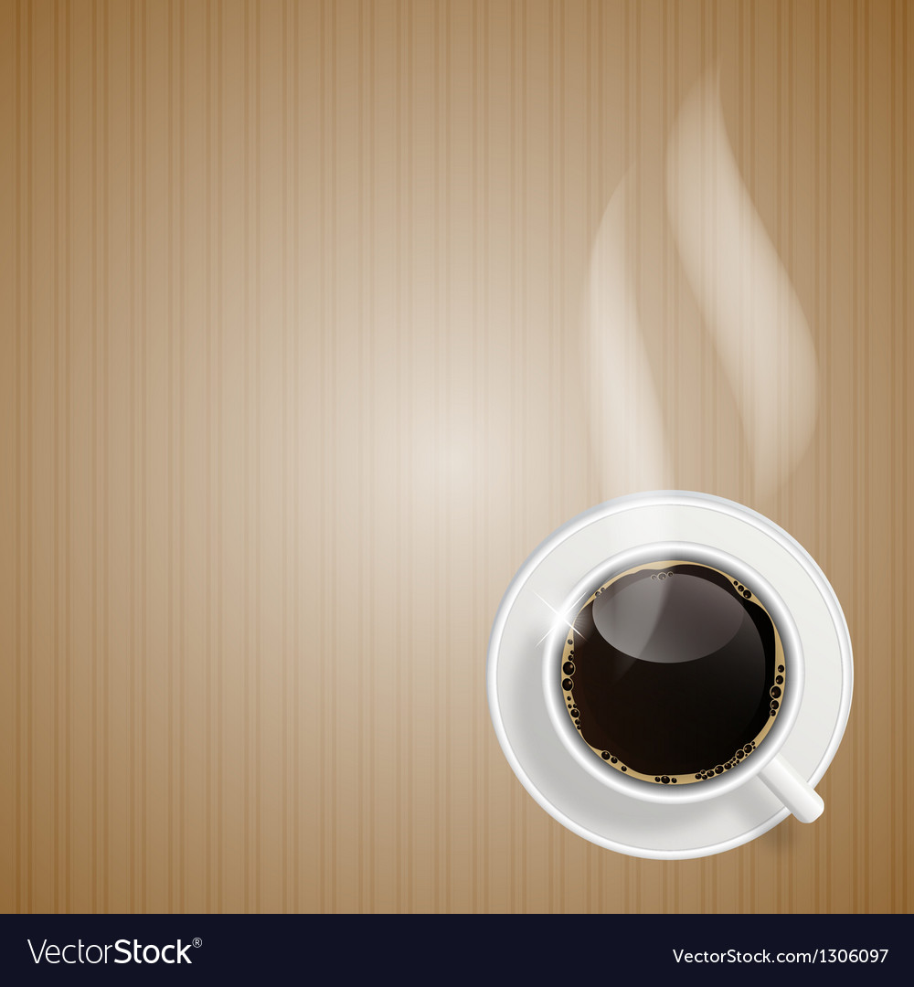Abstract coffee background Royalty Free Vector Image