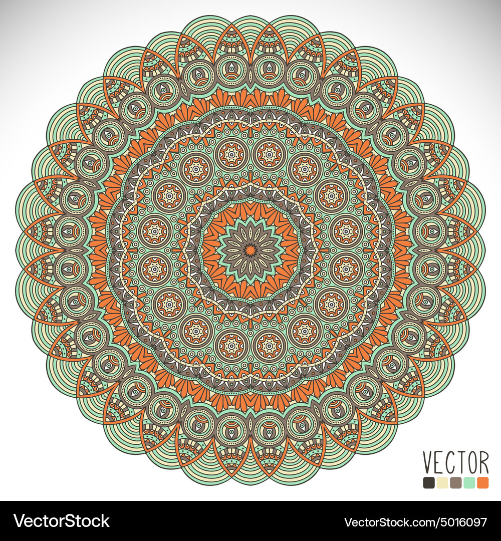 Mandala Royalty Free Vector Image - VectorStock