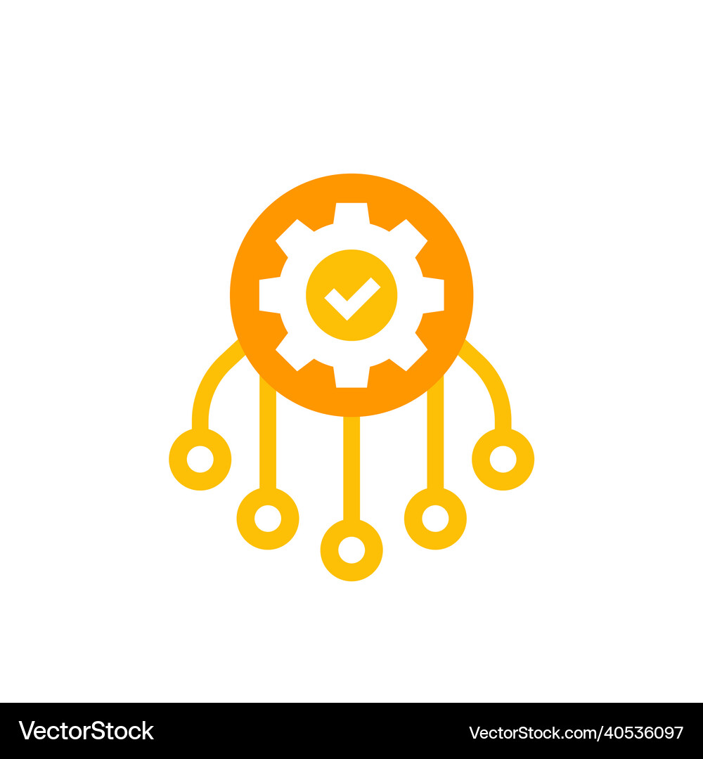 Multichannel marketing icon on white Royalty Free Vector