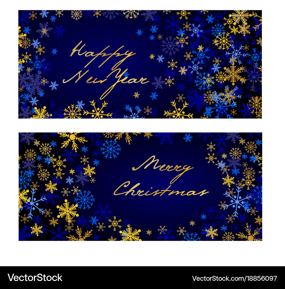 Set year banners Royalty Free Vector Image - VectorStock