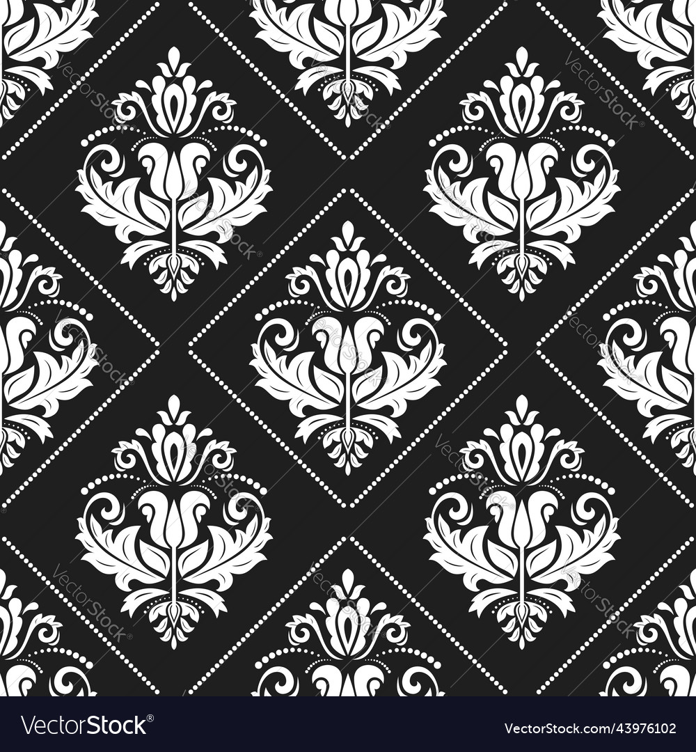 Classic seamless fine pattern Royalty Free Vector Image