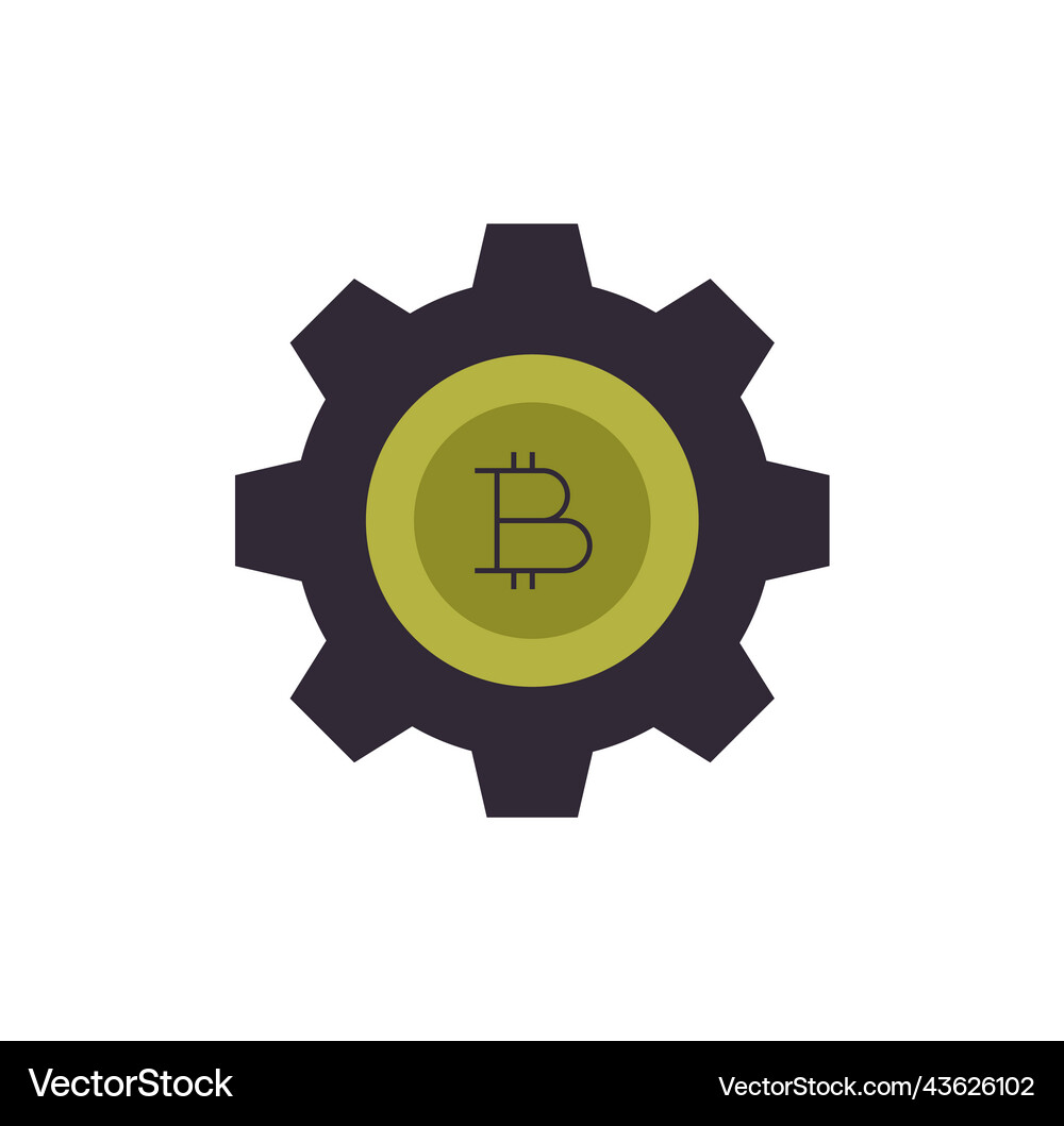 Coin wallet and cryptocurrency finance technology Vector Image