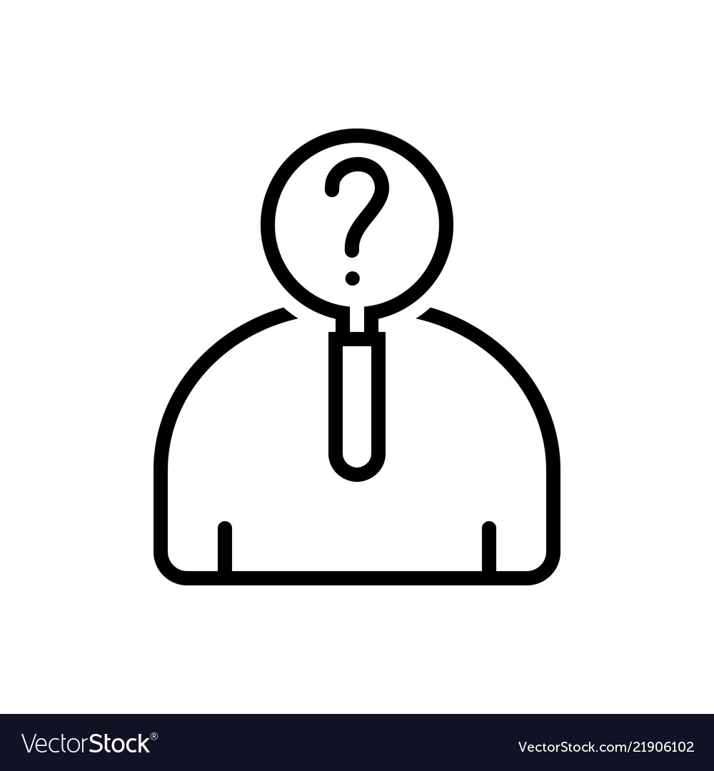 Curious Royalty Free Vector Image - VectorStock