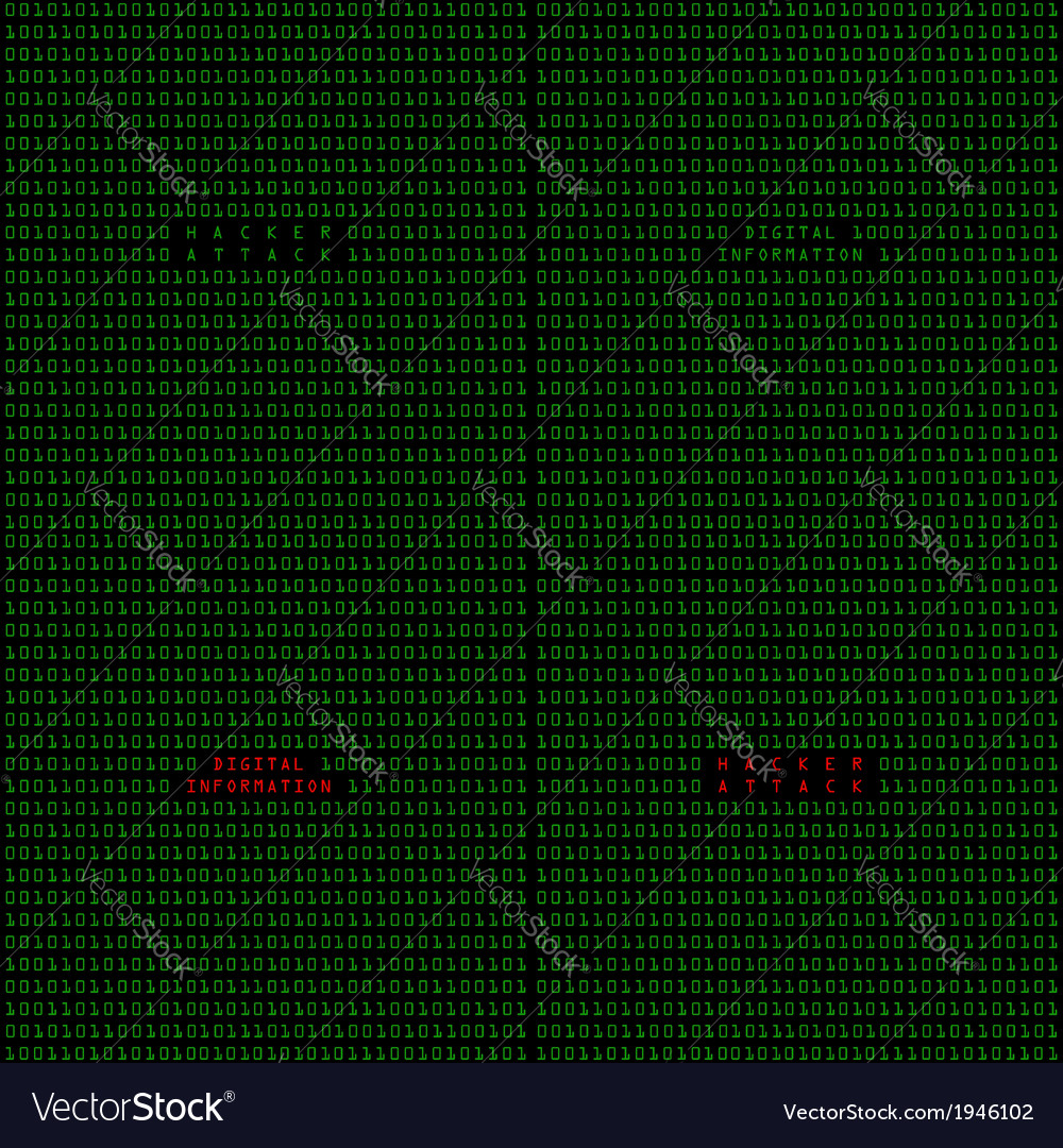 Hacker attack Royalty Free Vector Image - VectorStock