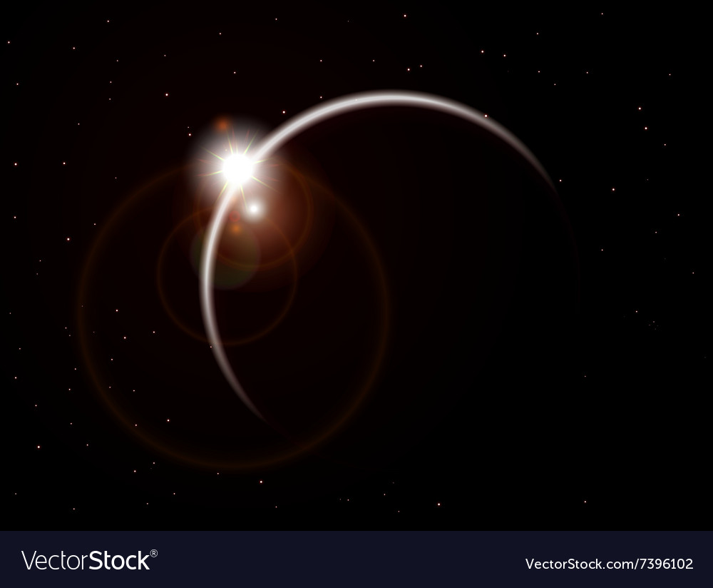 Orbit background Royalty Free Vector Image - VectorStock