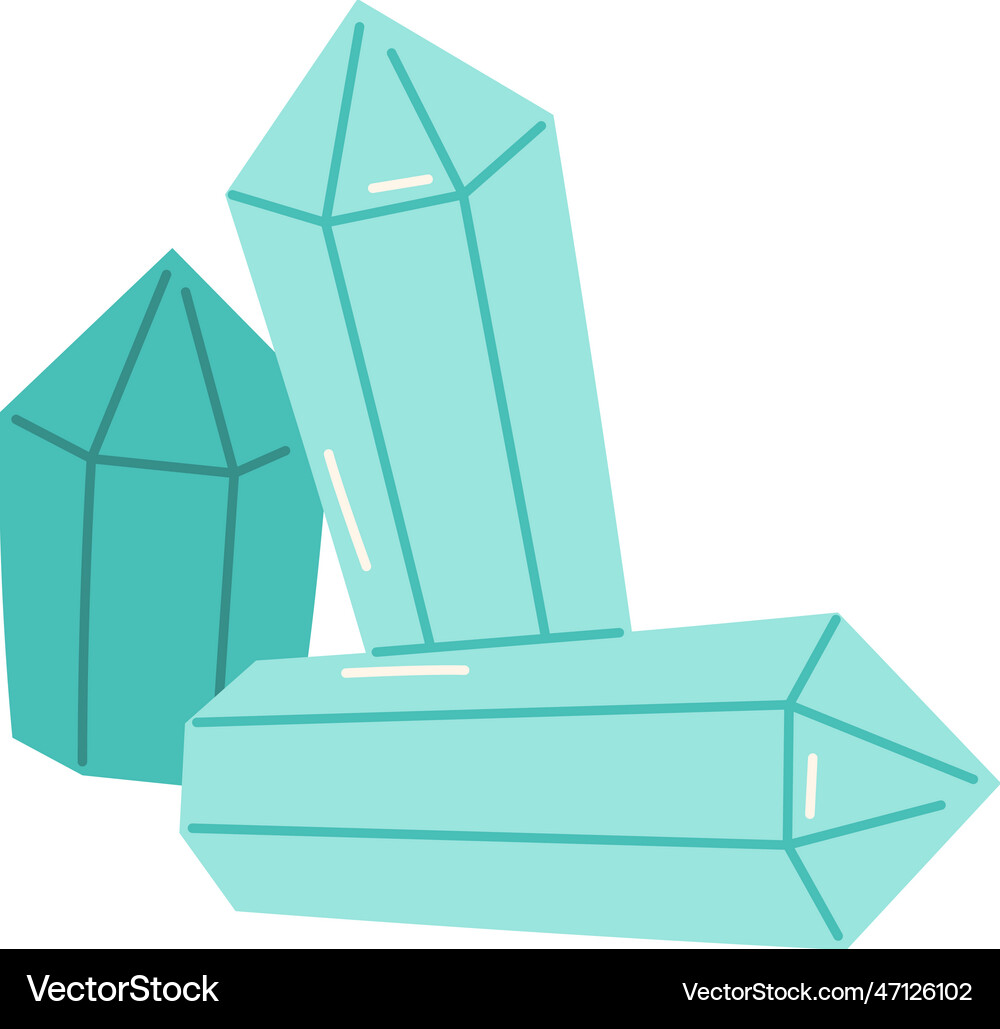 Pile of diamonds Royalty Free Vector Image - VectorStock