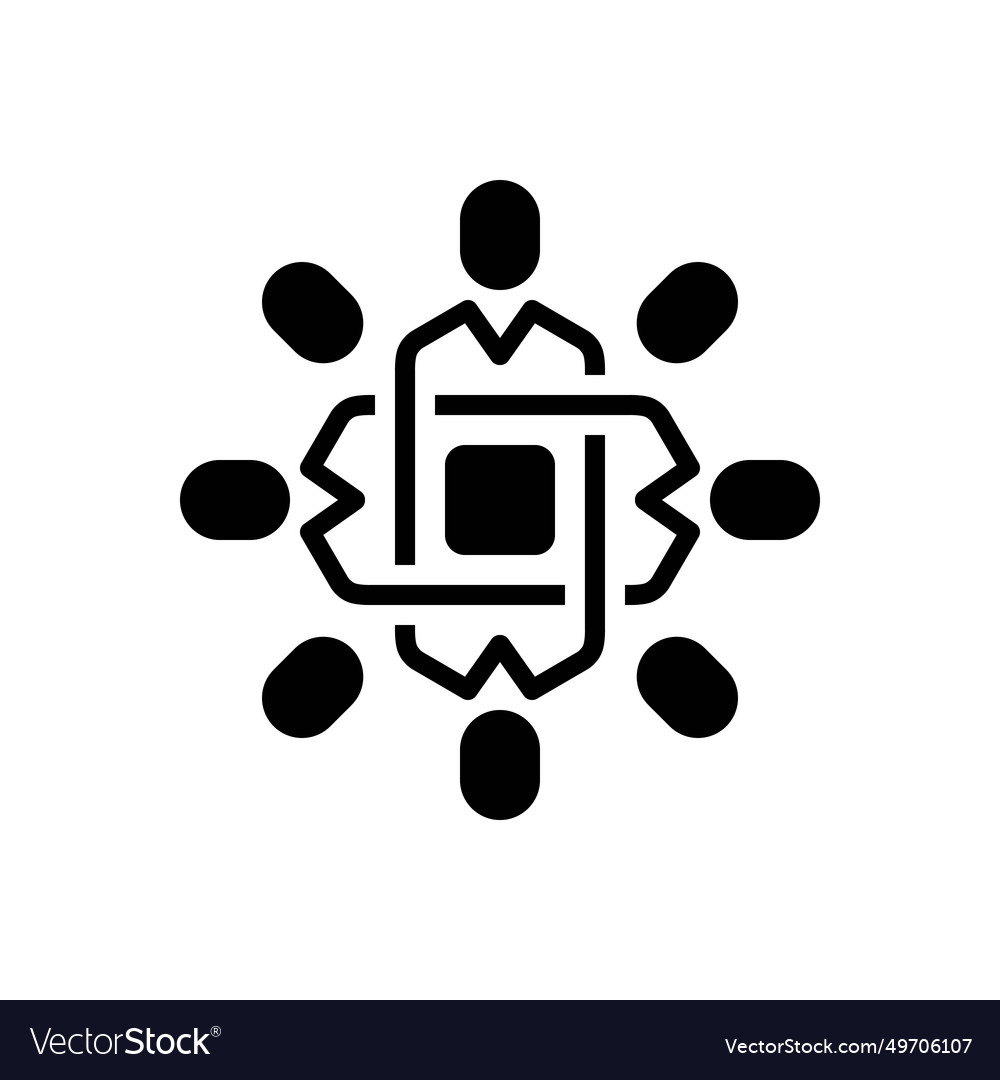Collaborative Royalty Free Vector Image - VectorStock