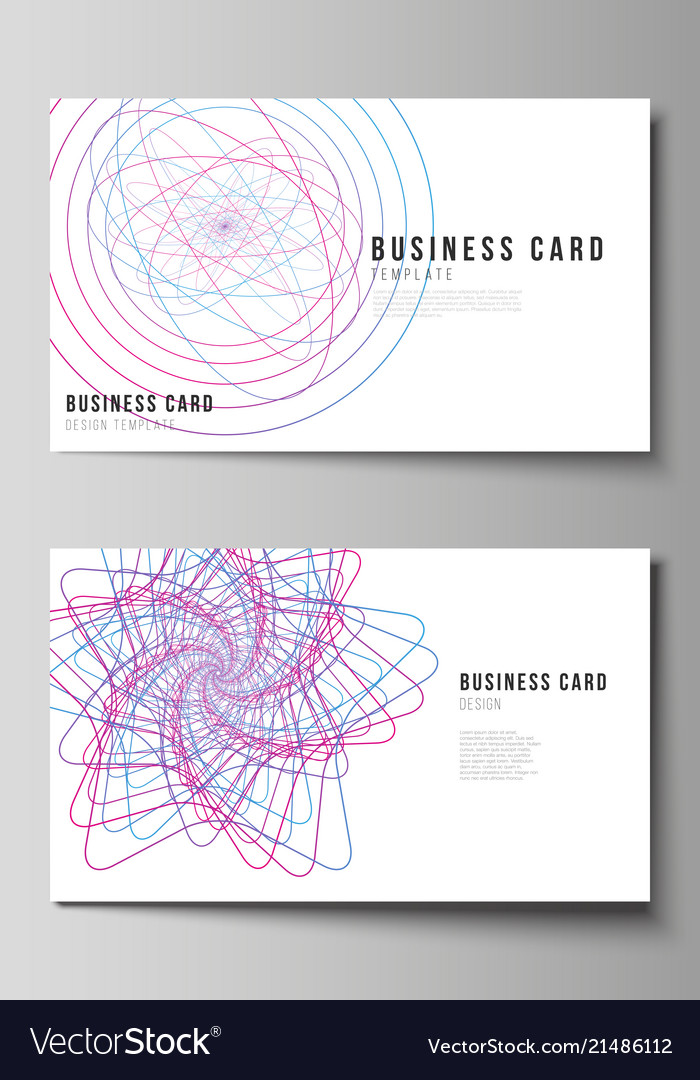 Editable layout of two Royalty Free Vector Image