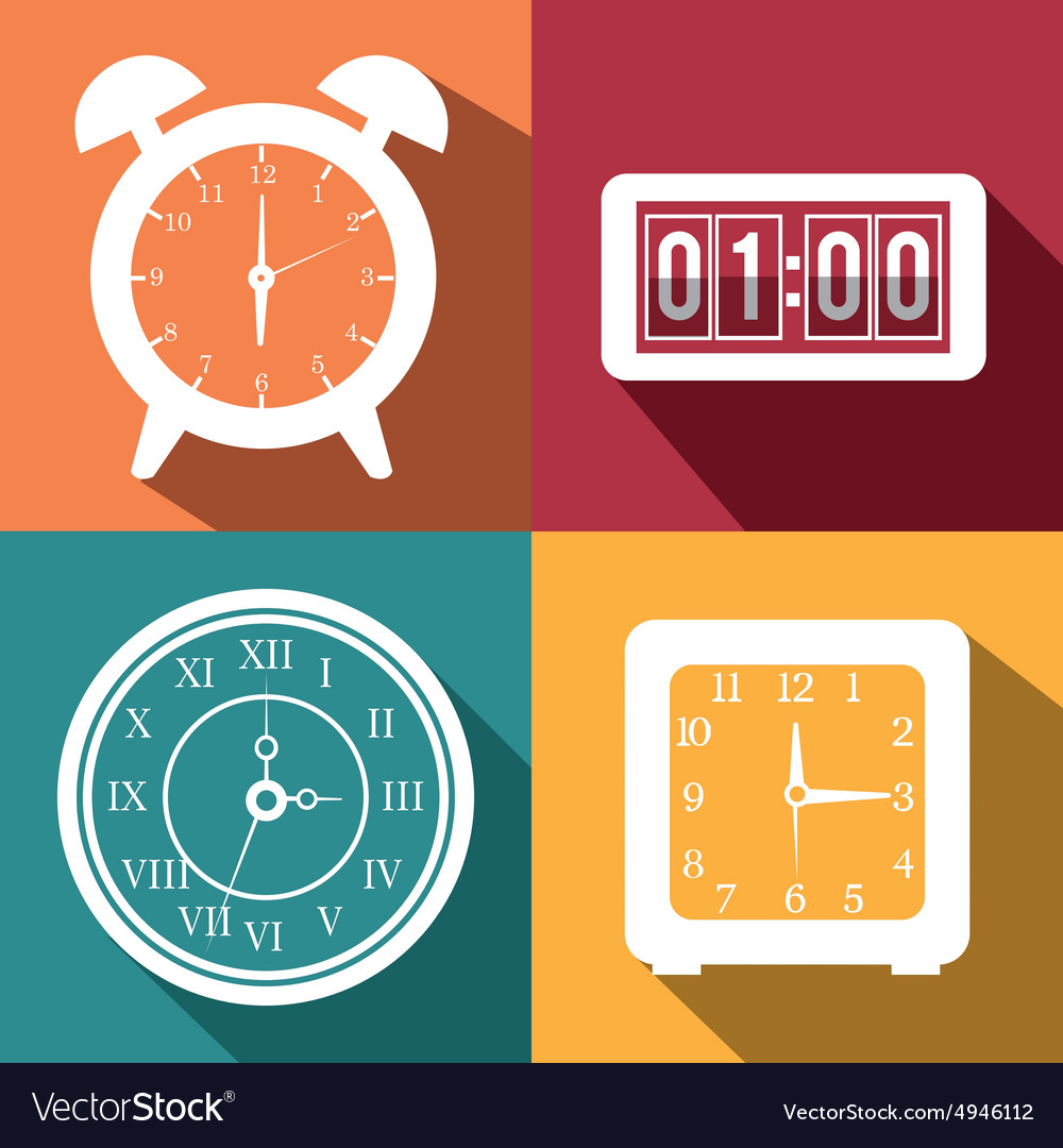 Time design Royalty Free Vector Image - VectorStock