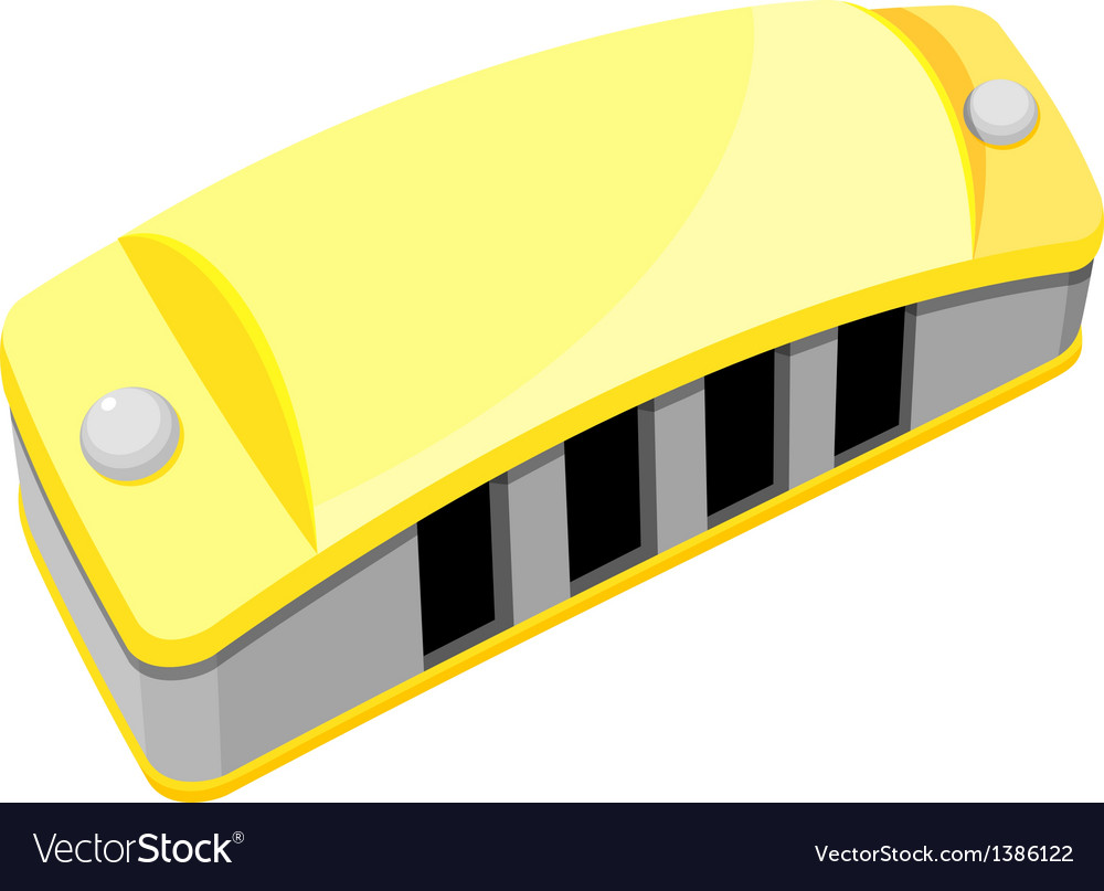 Harmonica Icon Royalty Free Vector Image - VectorStock