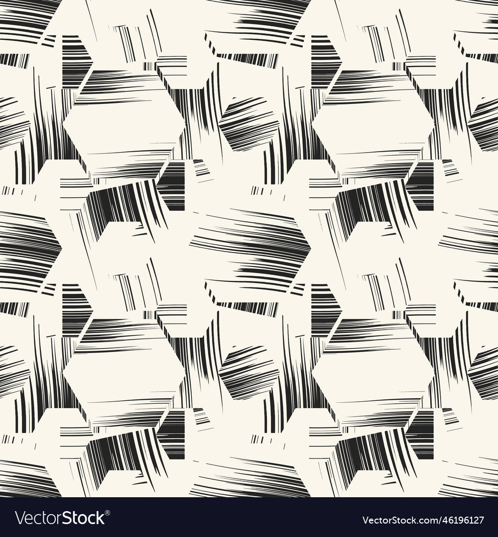 Broken geometric pattern Royalty Free Vector Image