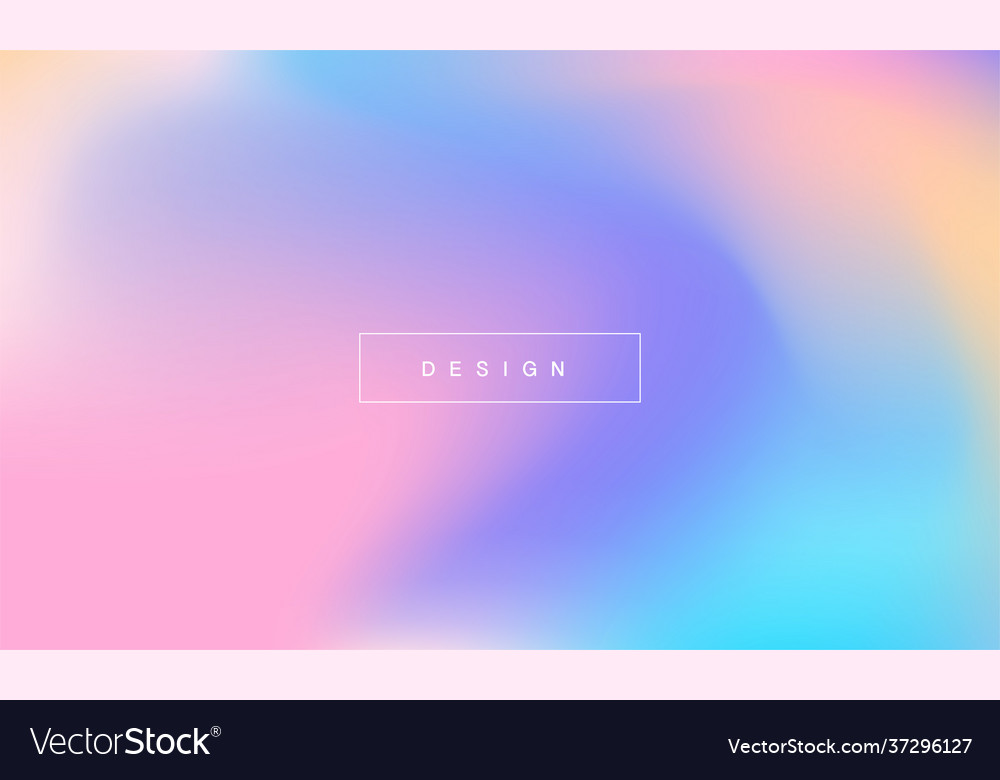 Pastel abstract gradient backgrounds soft tender Vector Image