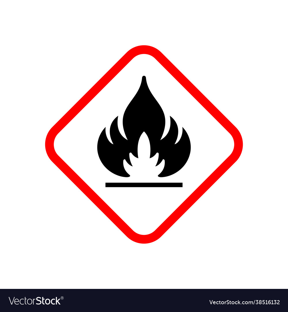 Symbol For Flammable Material at Teresa Hooker blog