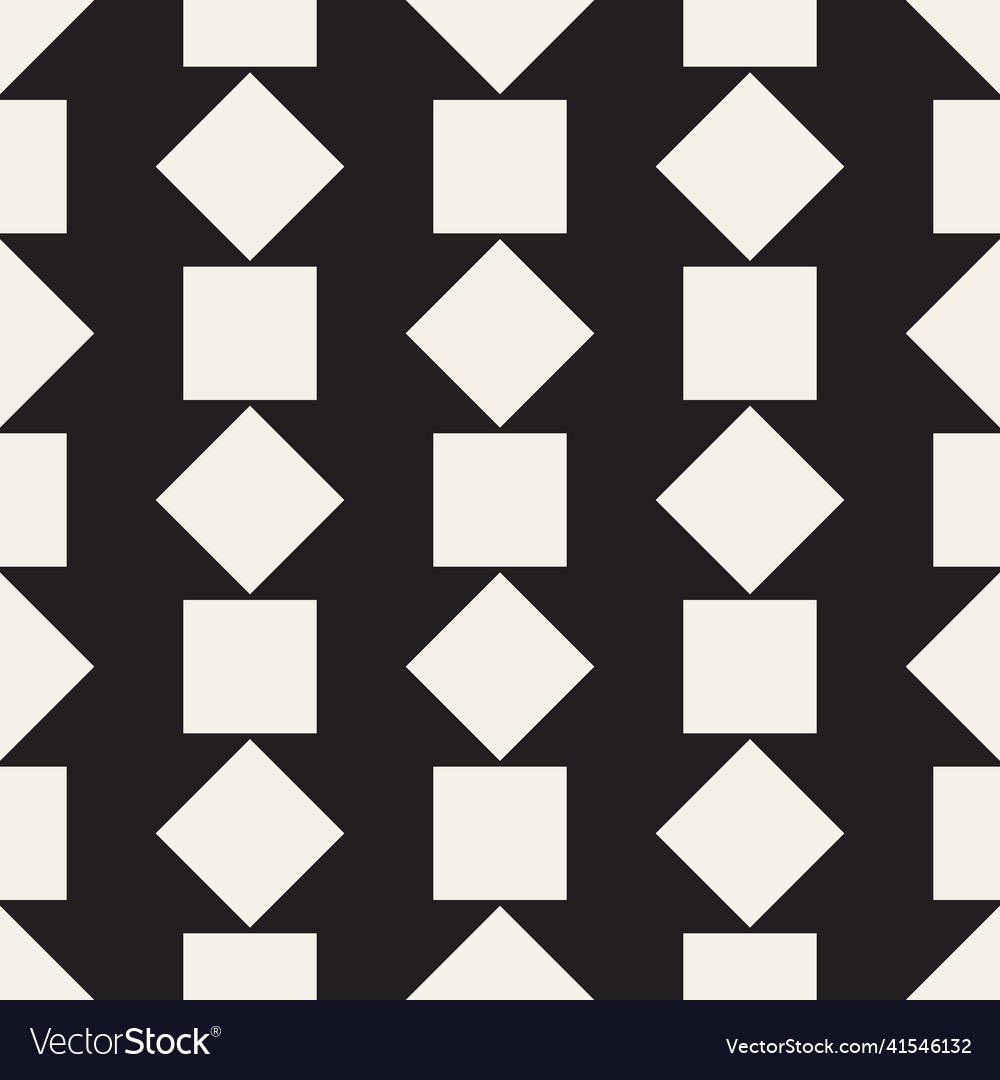 Seamless pattern repeating geometric elements Vector Image