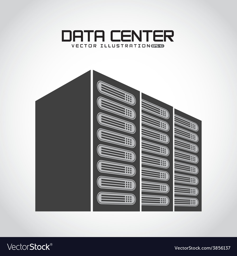 Data center Royalty Free Vector Image - VectorStock