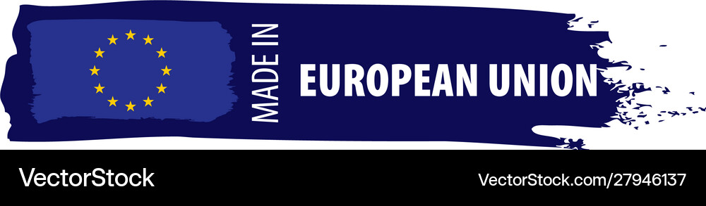 European union flag Royalty Free Vector Image - VectorStock