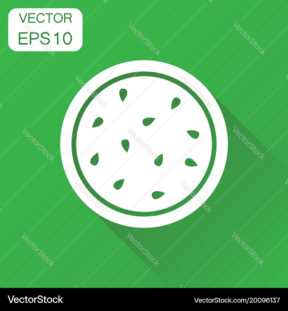 Watermelon icon business concept ripe fruit Vector Image