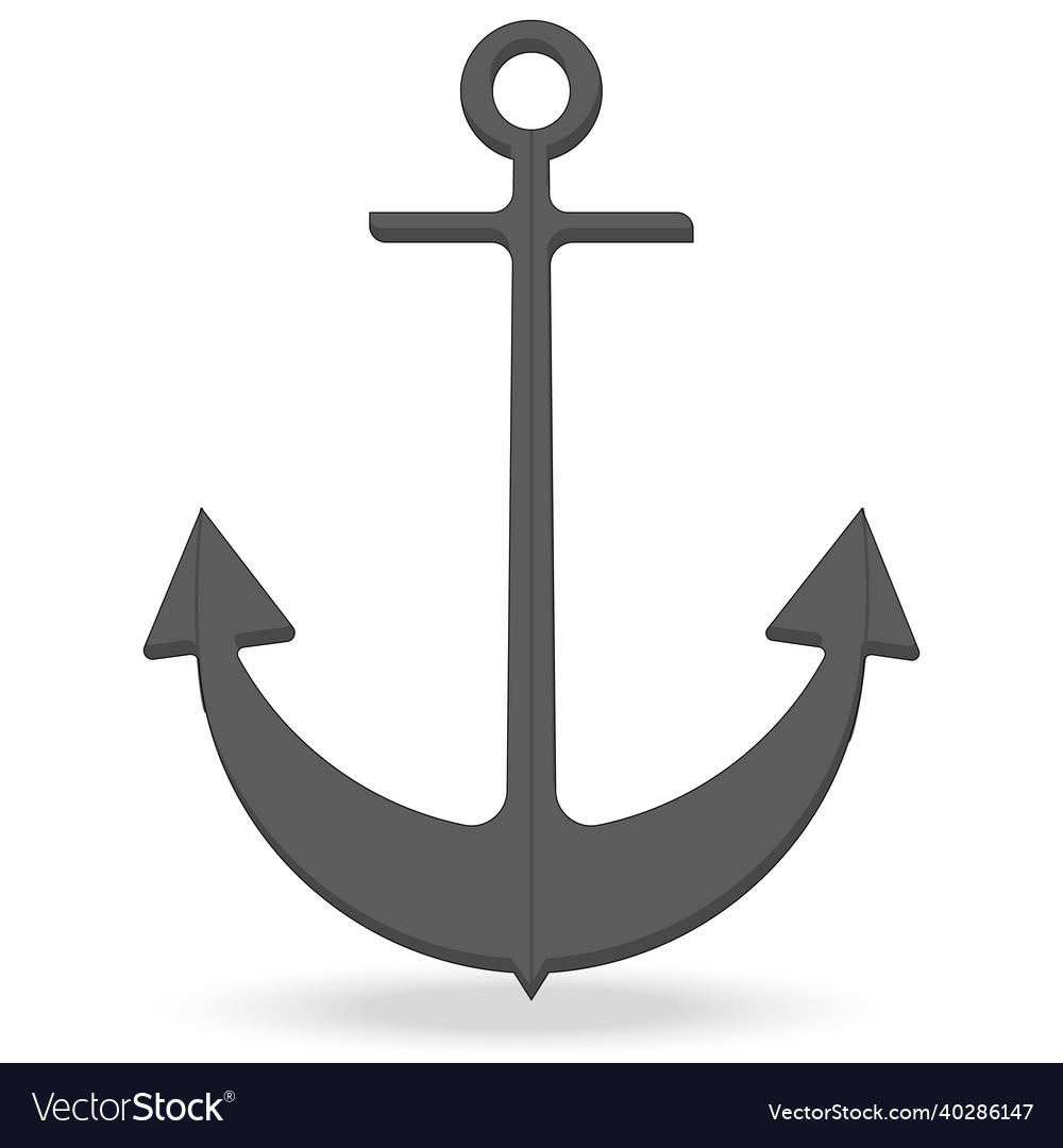 Anchor Royalty Free Vector Image - VectorStock