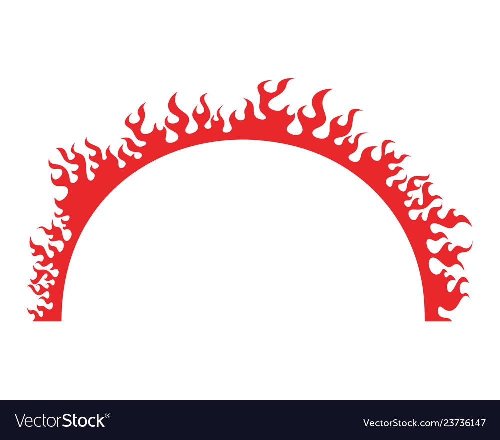 Fire flame Royalty Free Vector Image - VectorStock