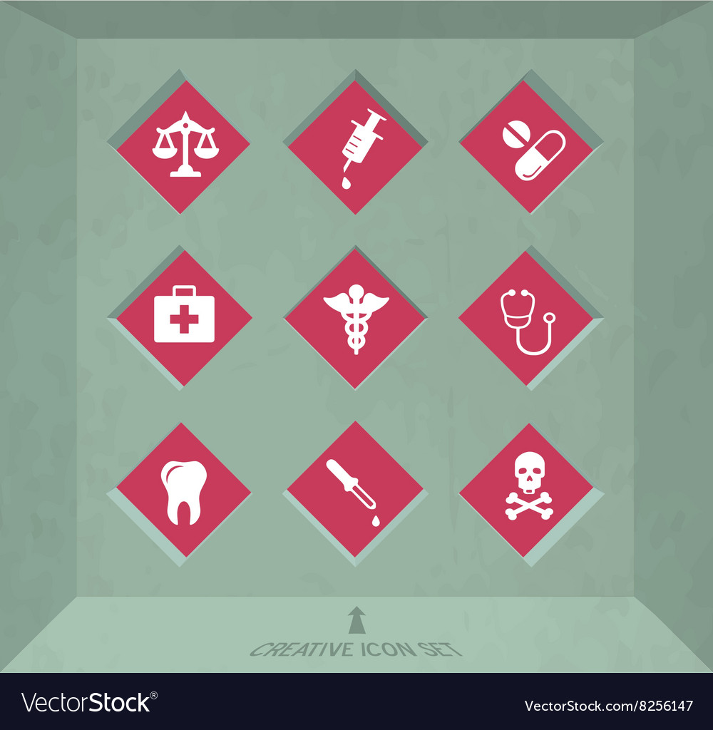Icon set Royalty Free Vector Image - VectorStock