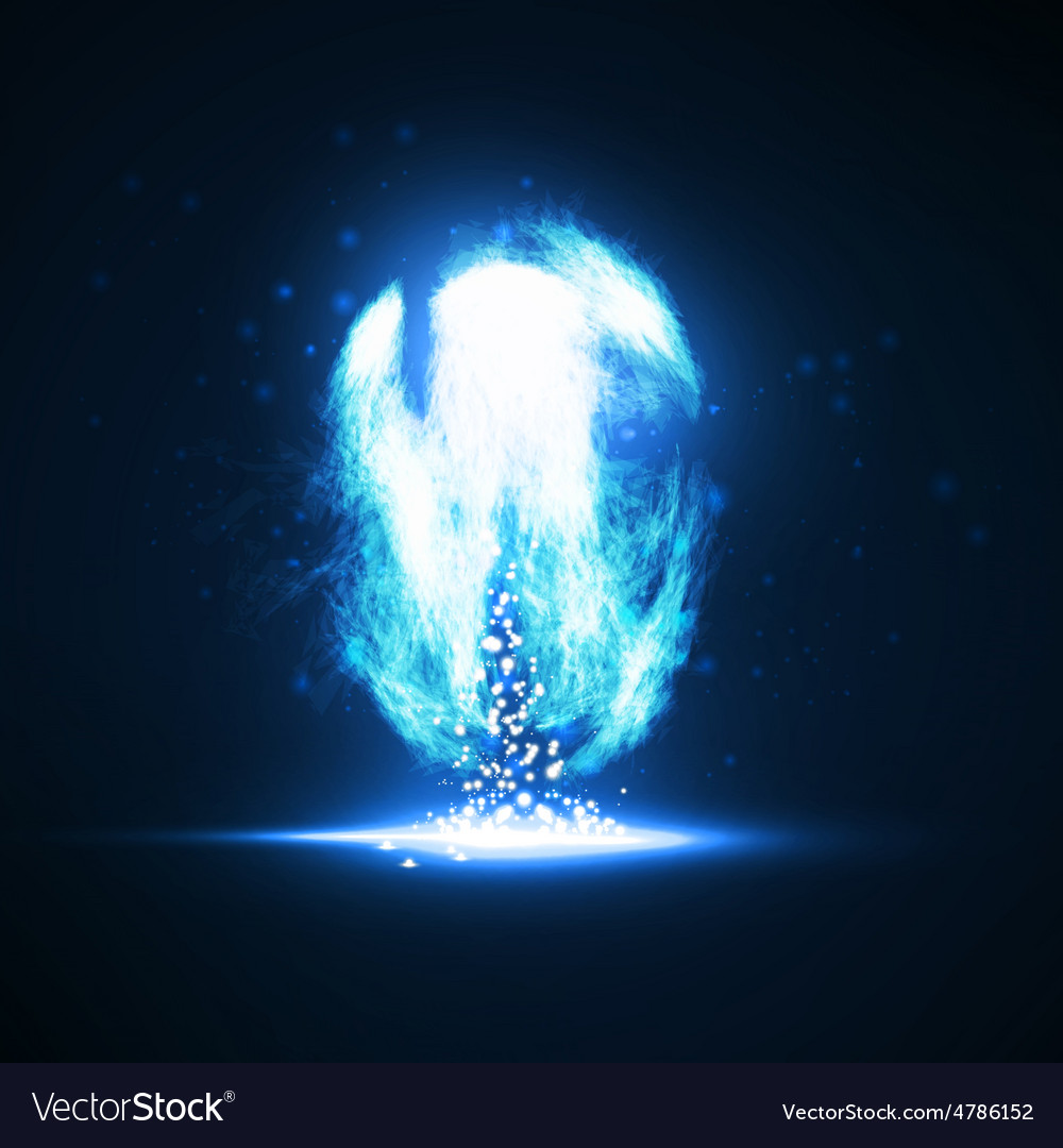 Abstract creative dynamic light element Royalty Free Vector