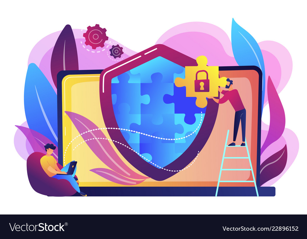 Firewall concept Royalty Free Vector Image - VectorStock