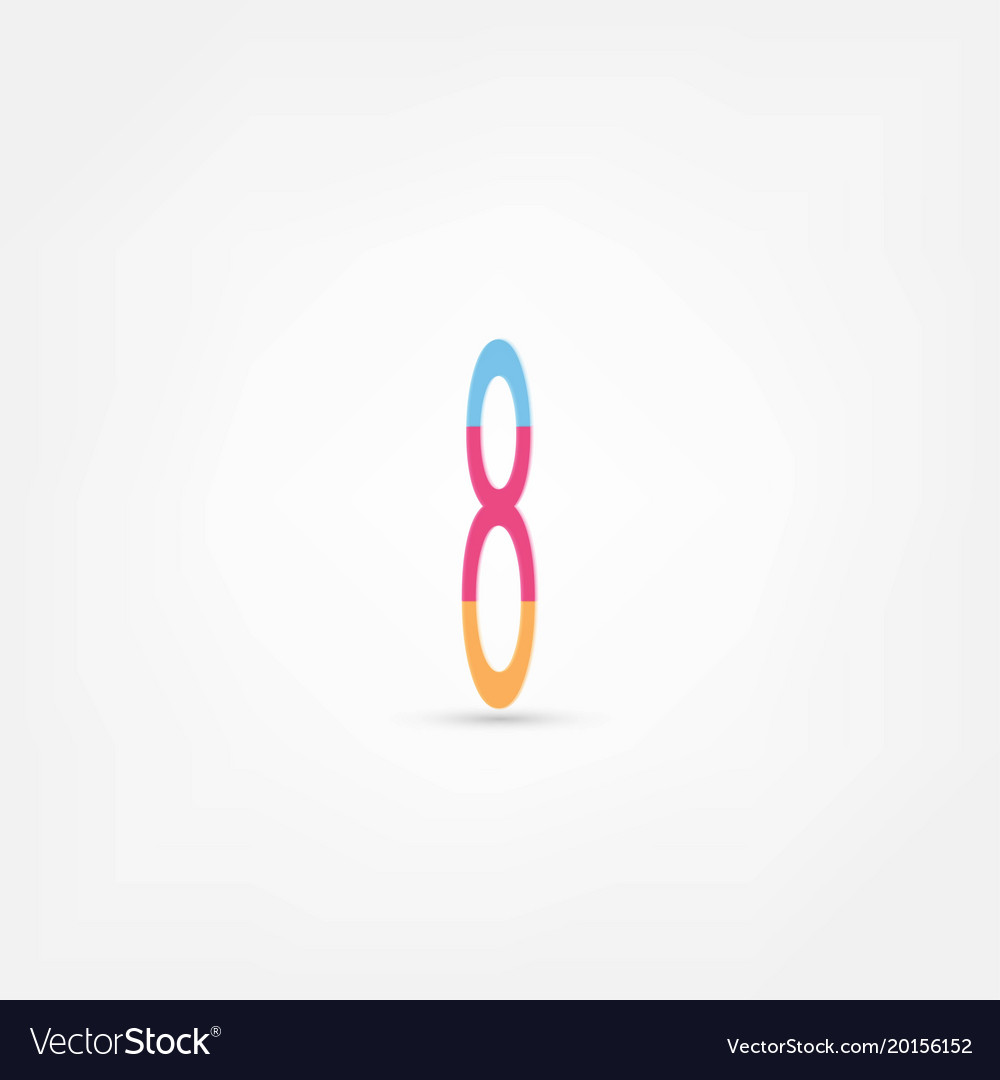 Number Royalty Free Vector Image - VectorStock