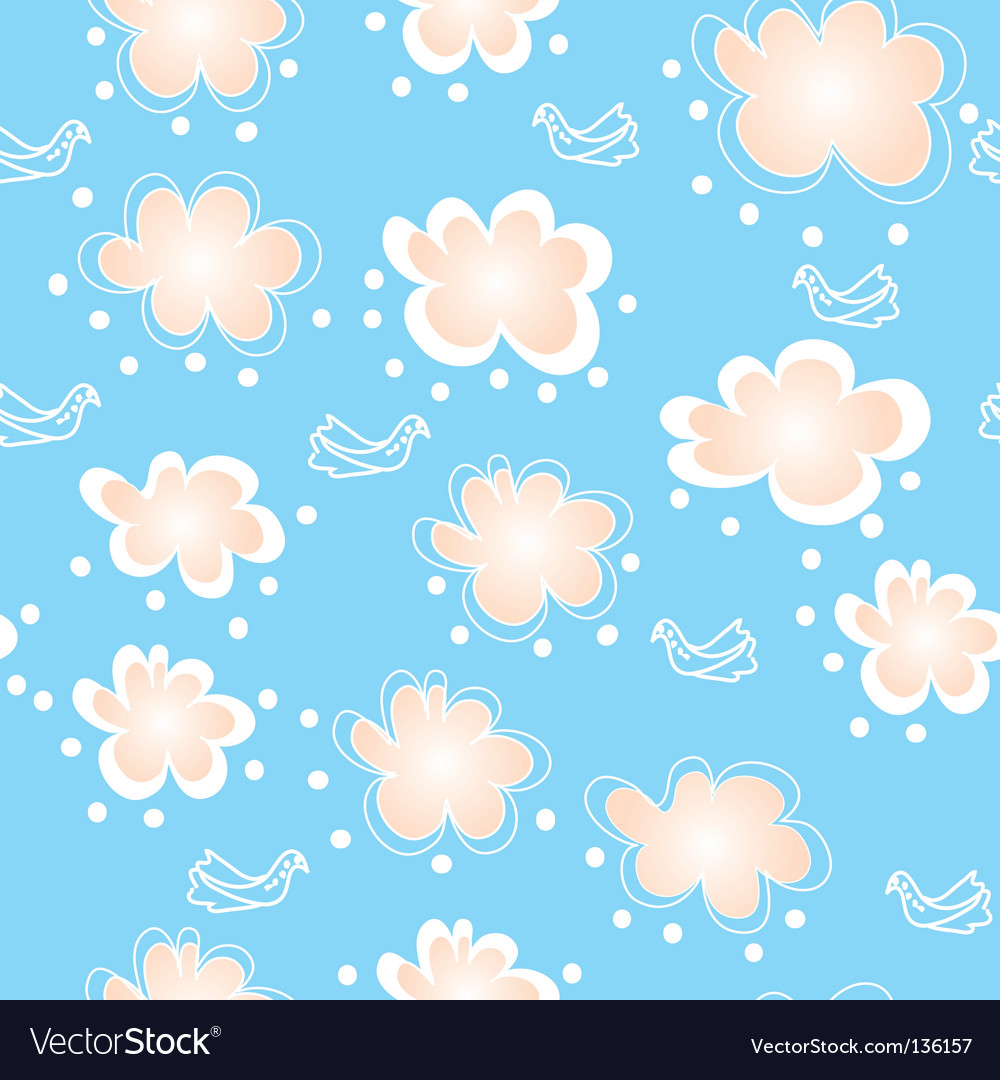 Landscape pattern Royalty Free Vector Image - VectorStock
