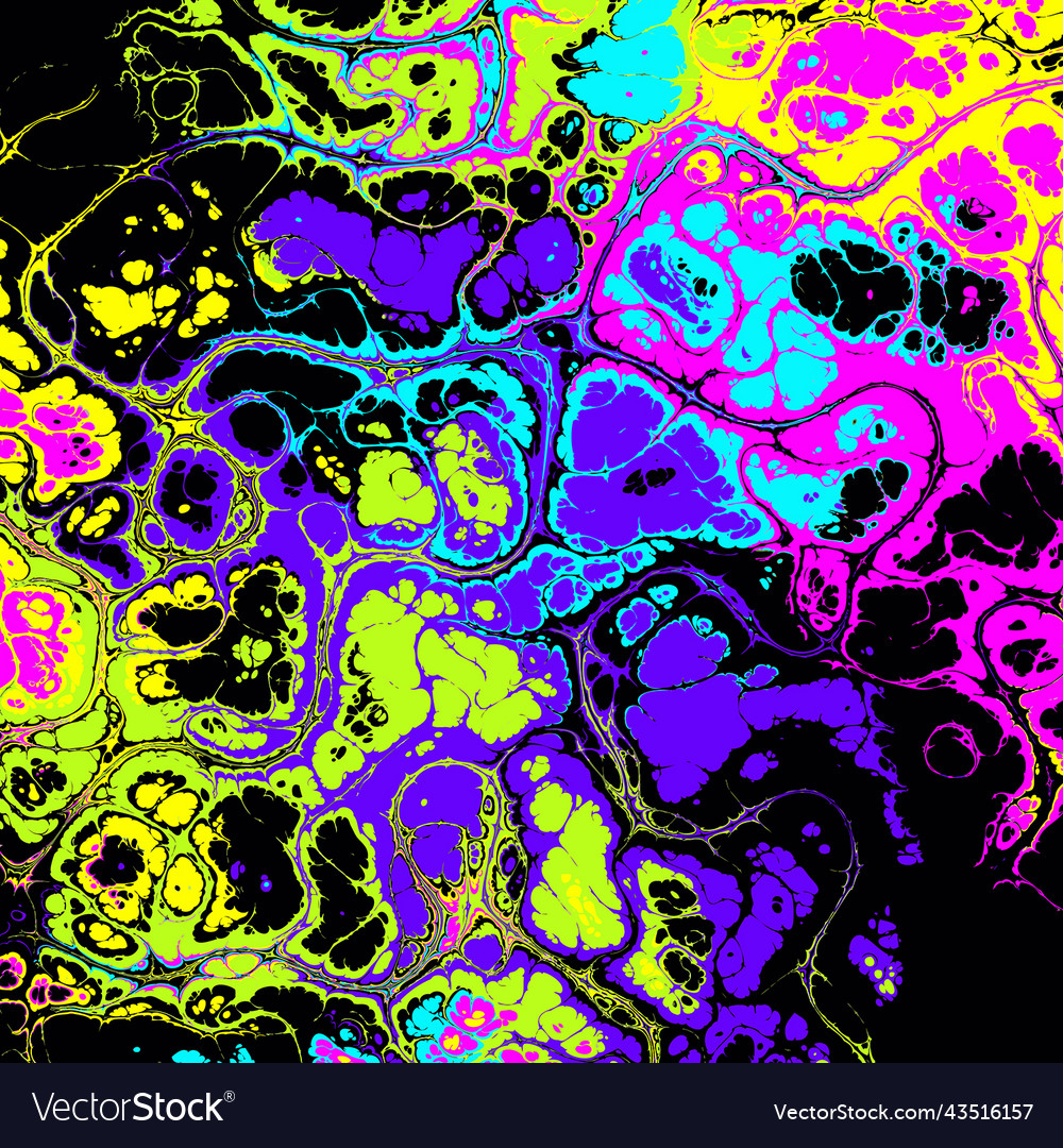 Psychedelic abstract pattern bright digital Vector Image Psychedelic abstract pattern bright digital Vector Image