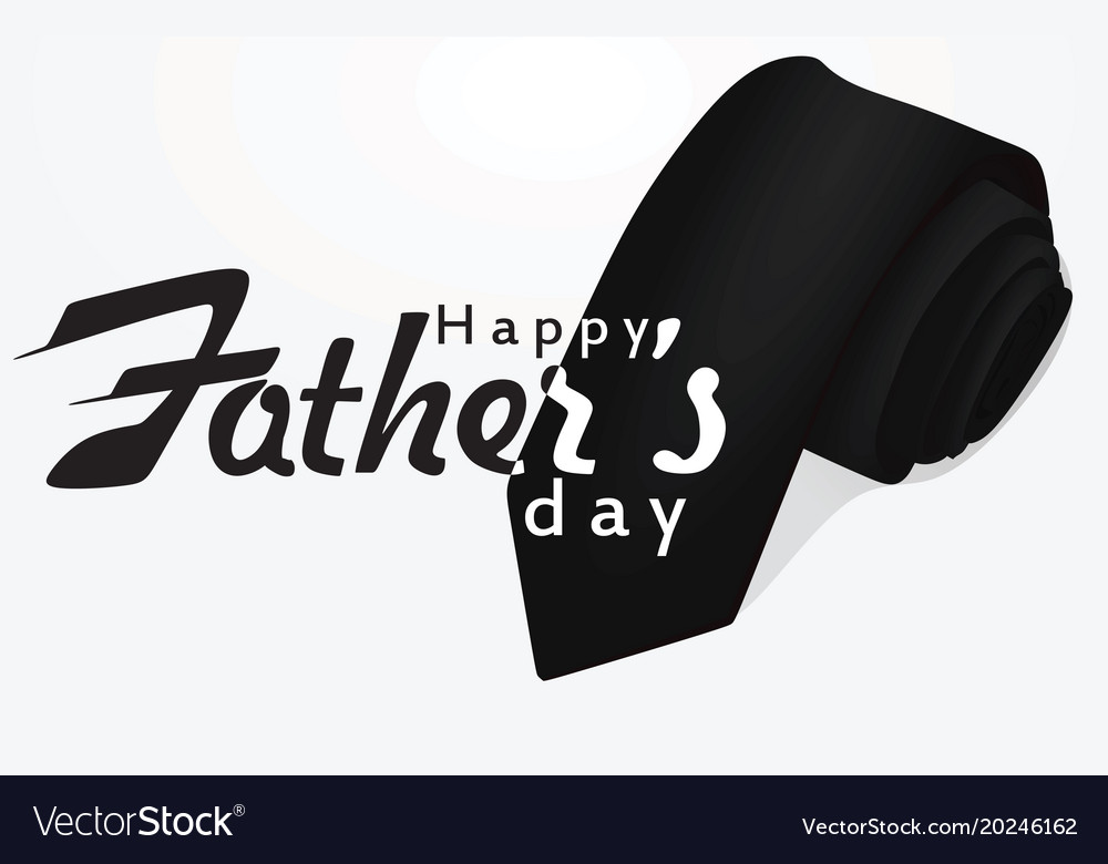 Fathers Day Card Royalty Free Vector Image Vectorstock