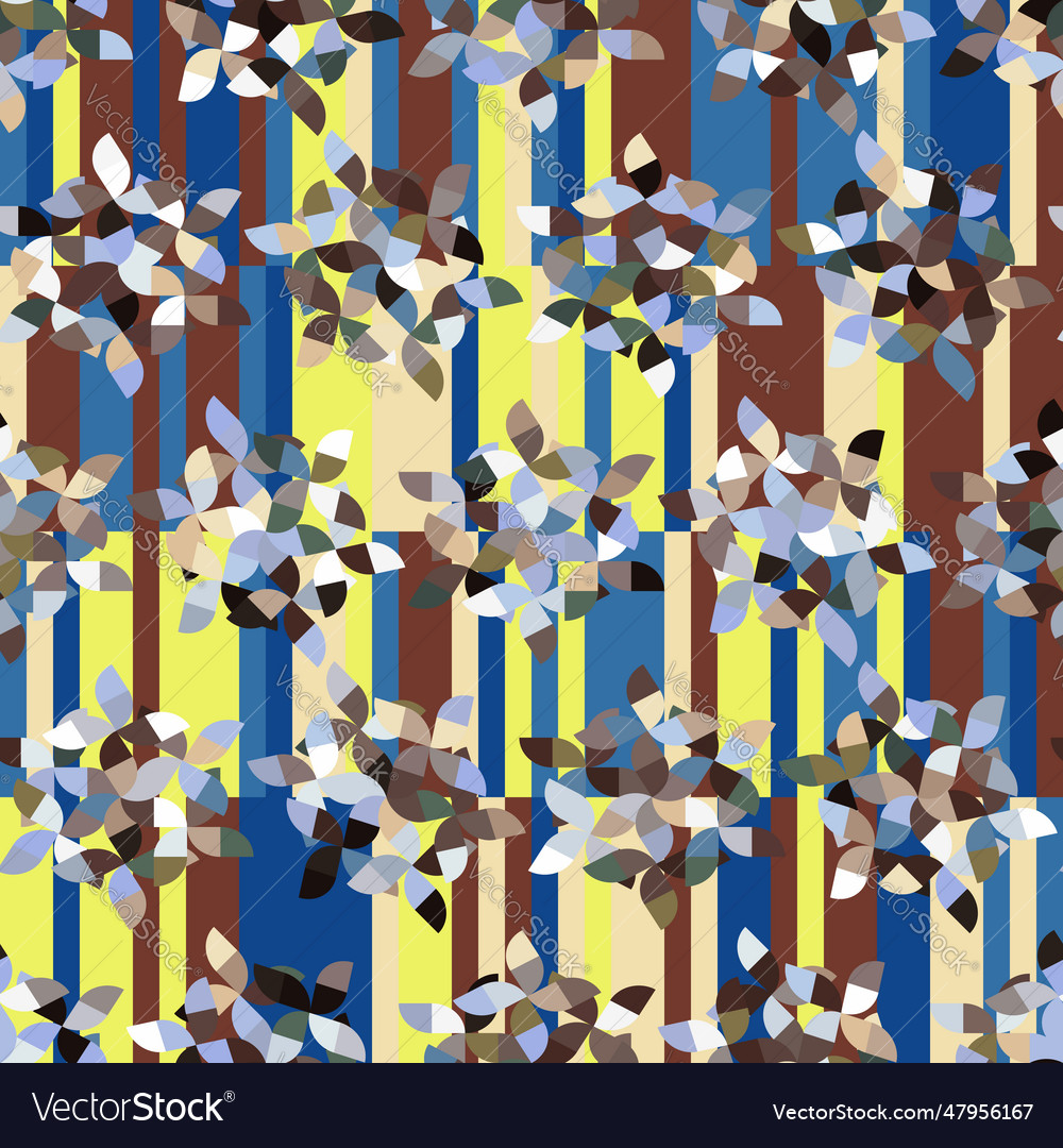 Collage contemporary seamless pattern Royalty Free Vector