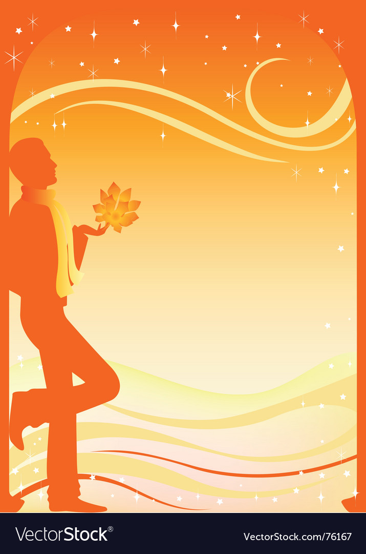 Man waiting Royalty Free Vector Image - VectorStock